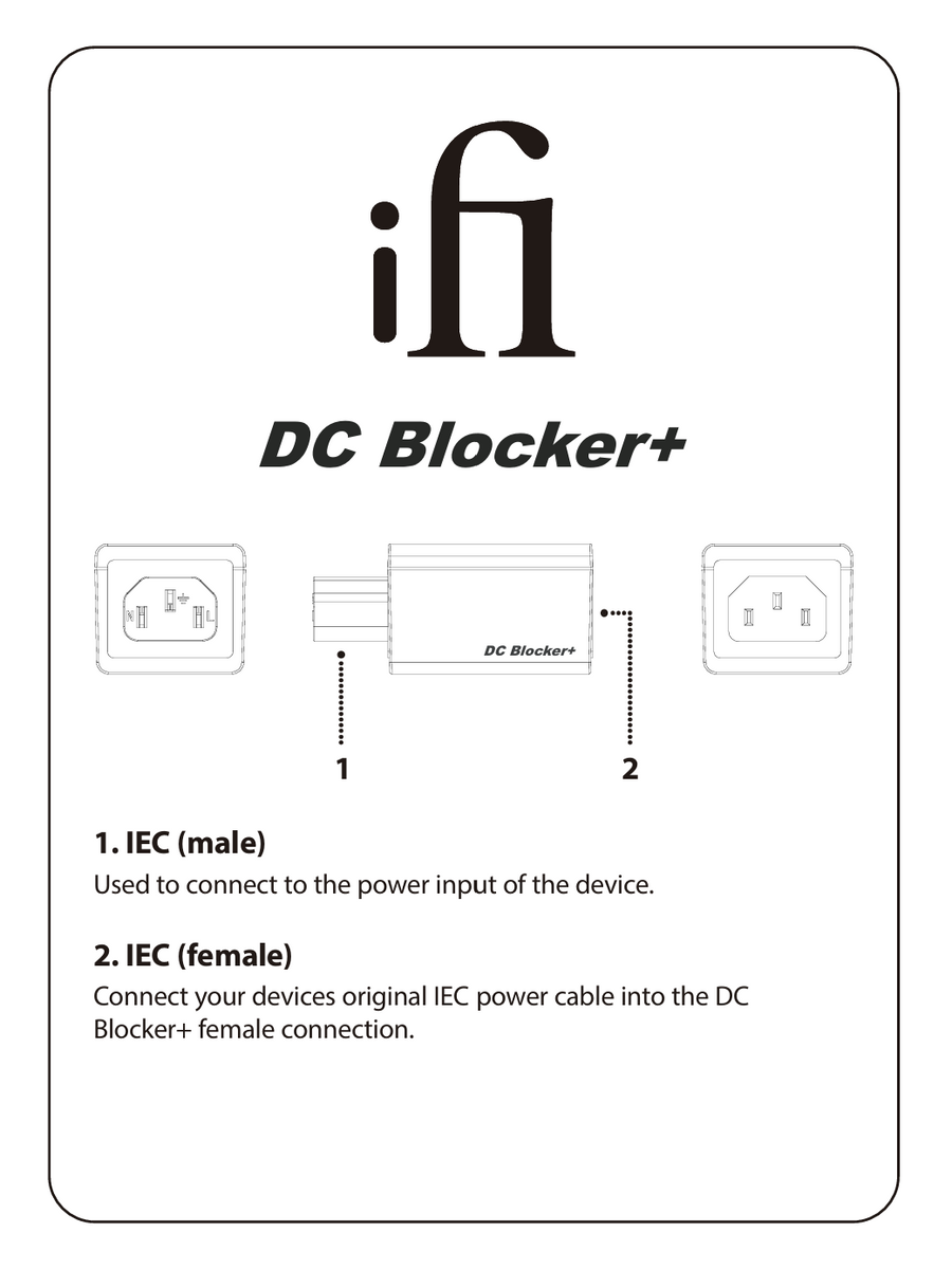 DC Blocker+ - Designed to Eliminate hum and Enhance audio | SilentPower